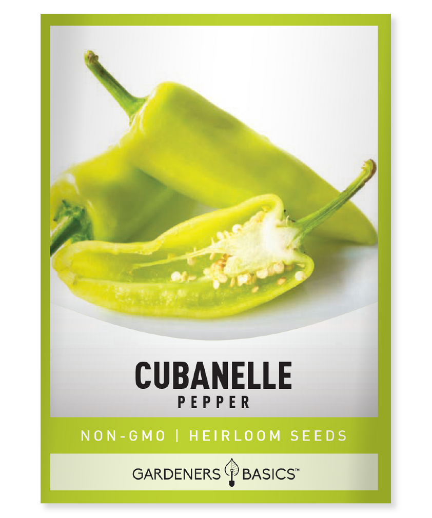 Cubanelle Pepper Seeds – Gardeners Basics