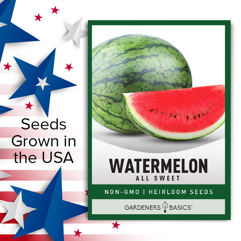 All Sweet Watermelon Seeds For Planting: A Garden Essential Fruit – Gardeners Basics