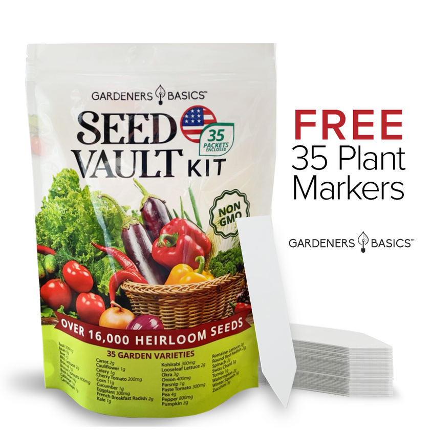 Survival Garden Seed Vault: 35 Best Heirloom Varieties for Your Garden ...
