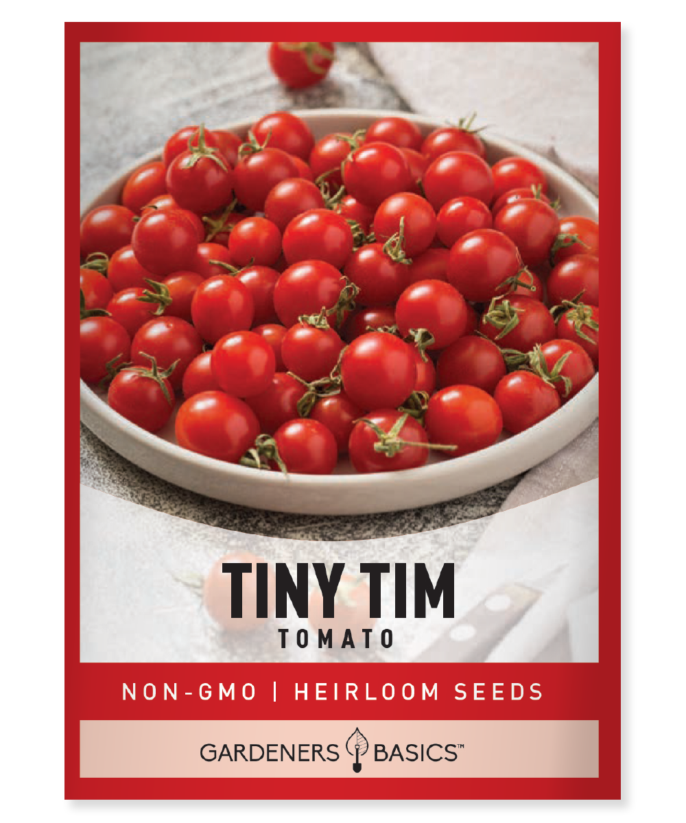 Tiny Tim Tomato Seeds – Gardeners Basics